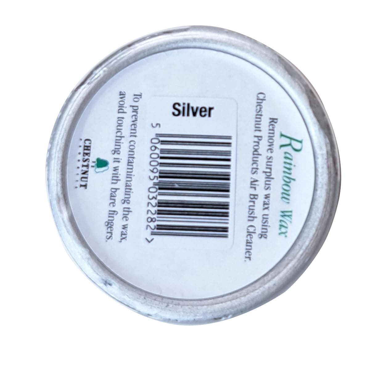 Chestnut Products 32282 Rainbow Wax 50g Silver - Charnwood Machinery Ltd